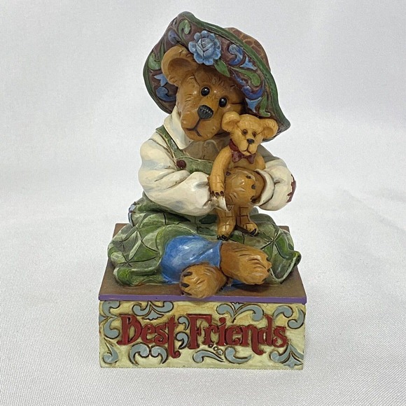 Jim Shore | Art | Jim Shore Boyds Bear Figure Best Friends Maebell ...